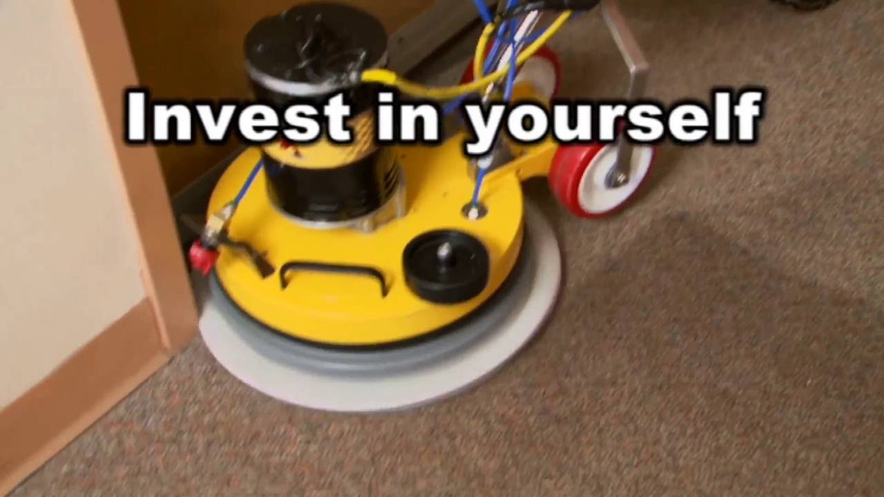 How to Encap carpets by Bonnet Pro - YouTube