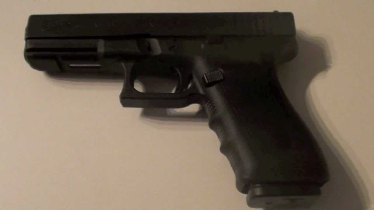 Glock 21 Gen4 .45ACP load unload field strip shooting with streamlight ...