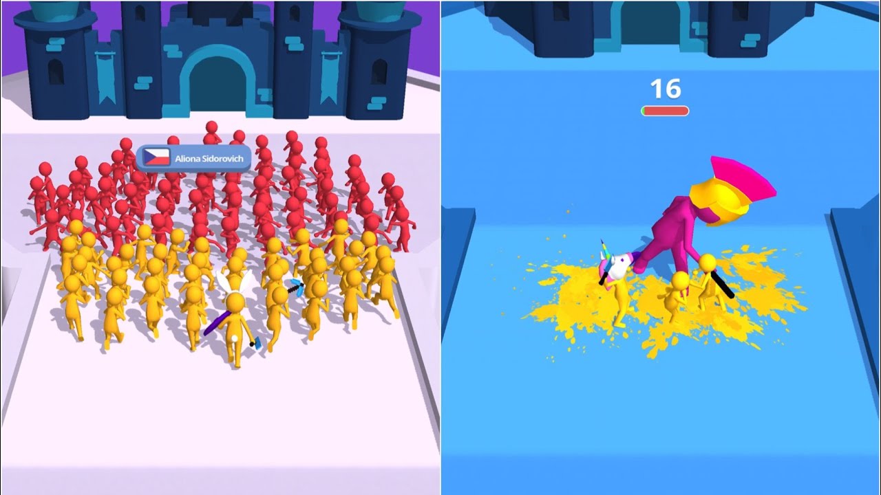 Join Clash 3D : Gameplay Walkthrough Part 12 - All Level (iOS, Android ...