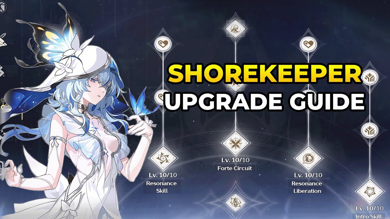 Shorekeeper Quick Build Guide! Talent priority, How much Energy Regen ...