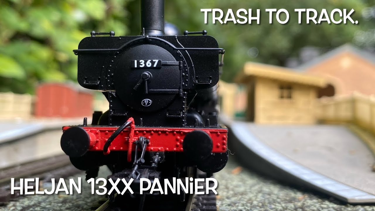 Trash to Track. Episode 119. Heljan 13XX Pannier tank - YouTube