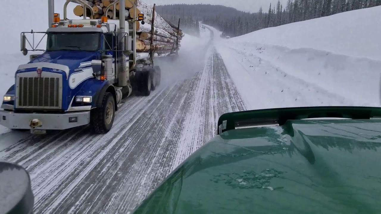 Winter logging(1) - YouTube