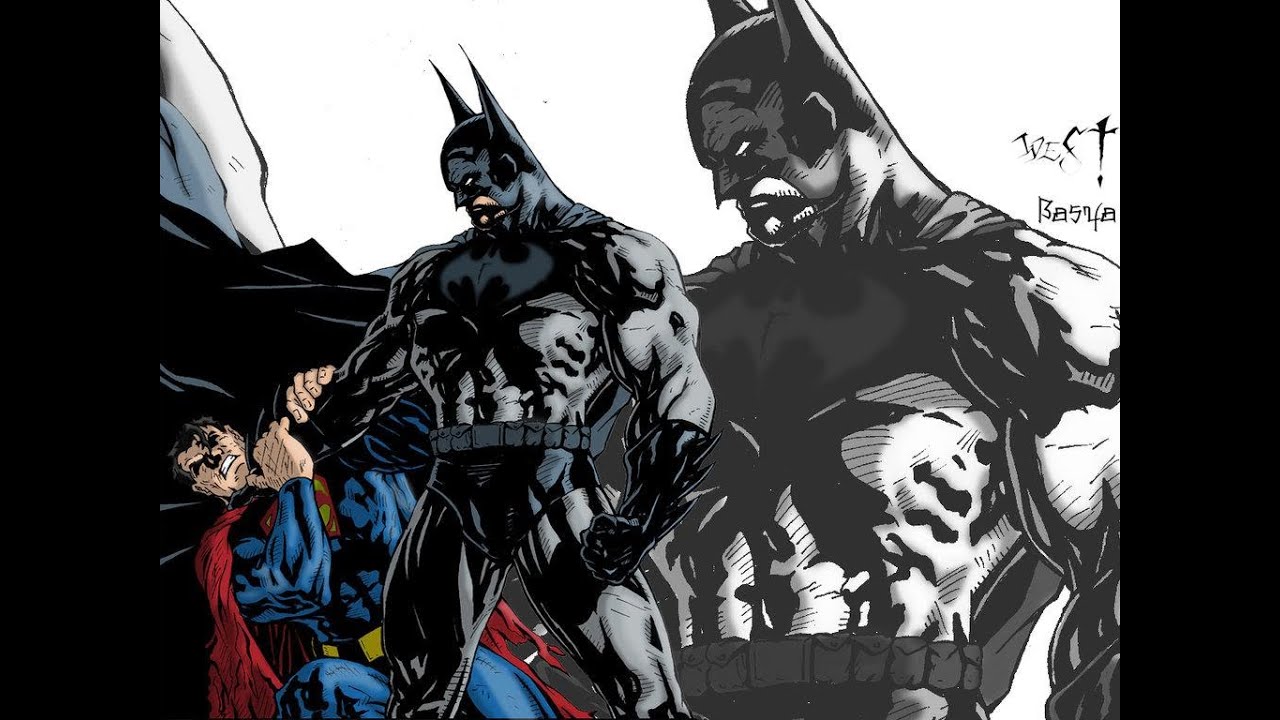 Batman Slaps Superman Silly - YouTube