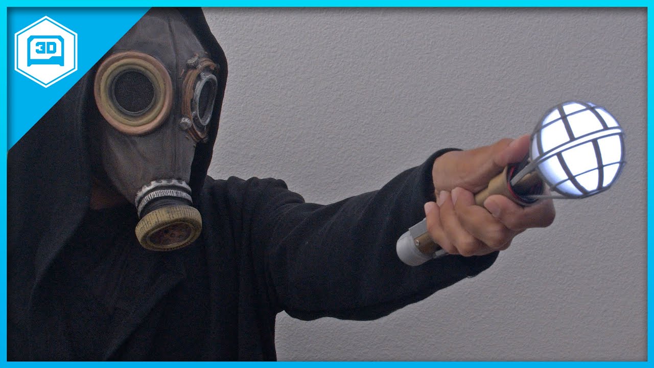 The Suicide Squad - Ratcatcher 2 Wand #3DPrinting #adafruit - YouTube