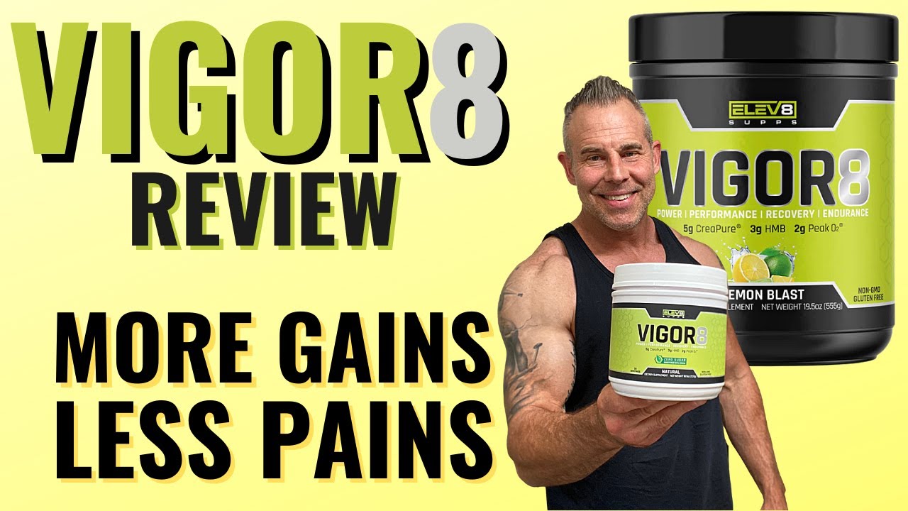 ELEV8 Supps VIGOR8 REVIEW 💪There's Turkesterone, Ecdysterone, Laxogenin ...
