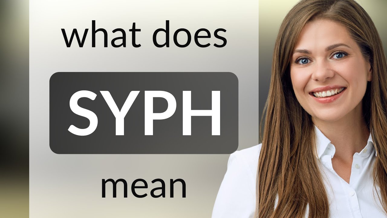 Syph | what is SYPH meaning - YouTube