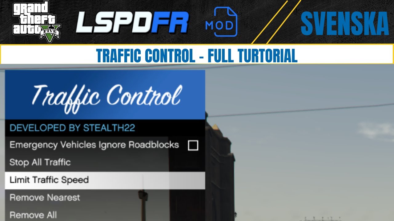 Hur du installerar Traffic Control till LSPDFR | GTA 5 | Snabbguide ...
