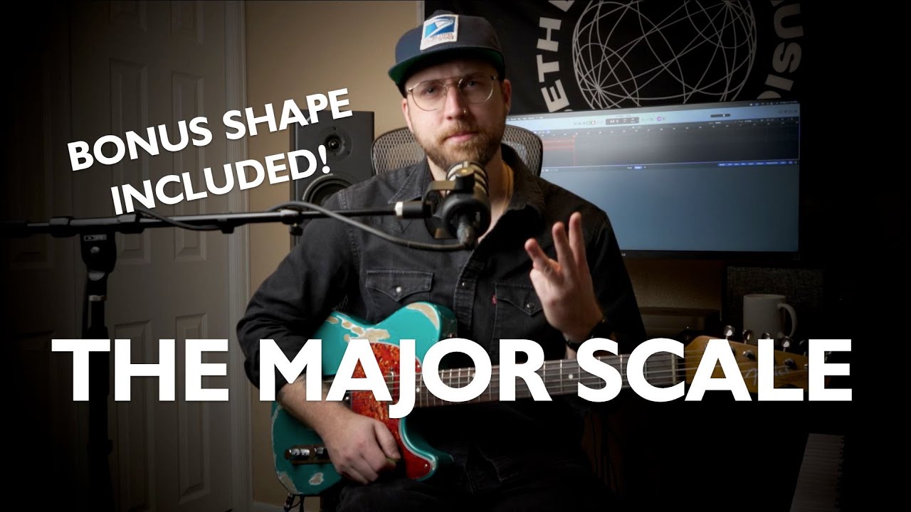Guitar Lesson - Top 3 Major Scale Shapes - YouTube