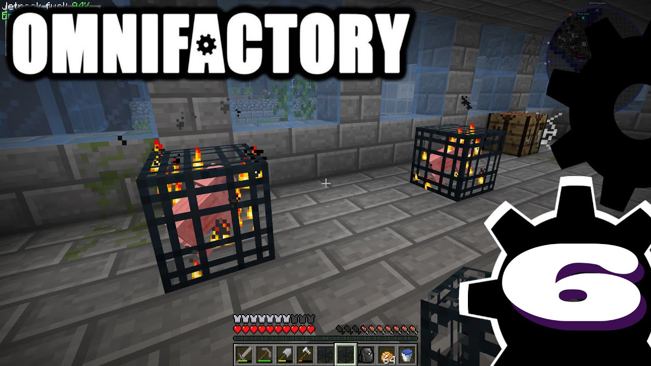 Omnifactory Minecraft Modpack - Episode 6: City Raiding - YouTube