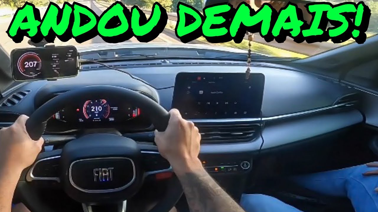 ACELERANDO UM FIAT PULSE TURBO A MAIS DE 210 KM/H, TOP SPEED!! 😱🔥🚀 ...