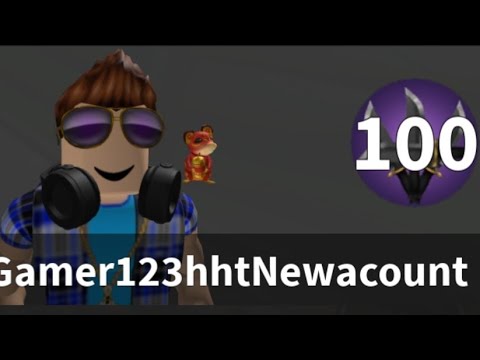 Level 100 in mm2!! - YouTube