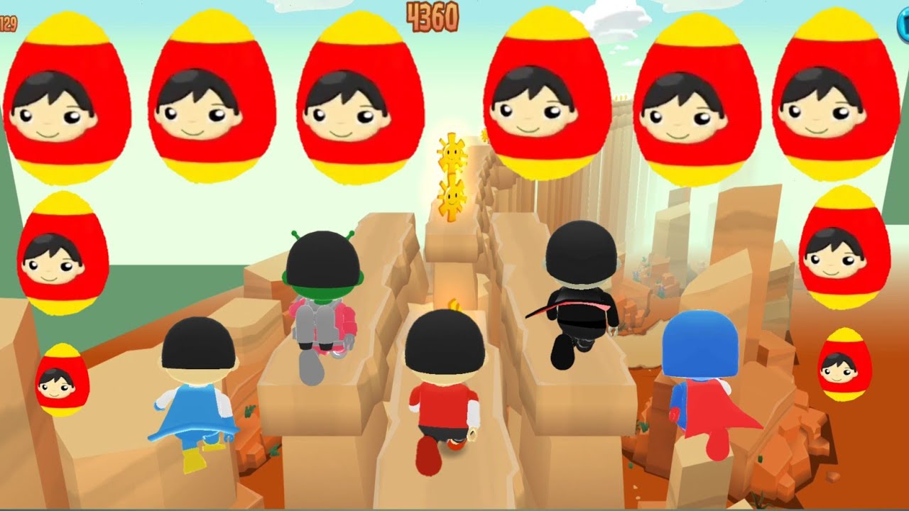 Tag with Ryan Egg - Red T-Shirt Ryan 🆚 Blue Titan 🆚 Green Ry Glorb 🆚 ...