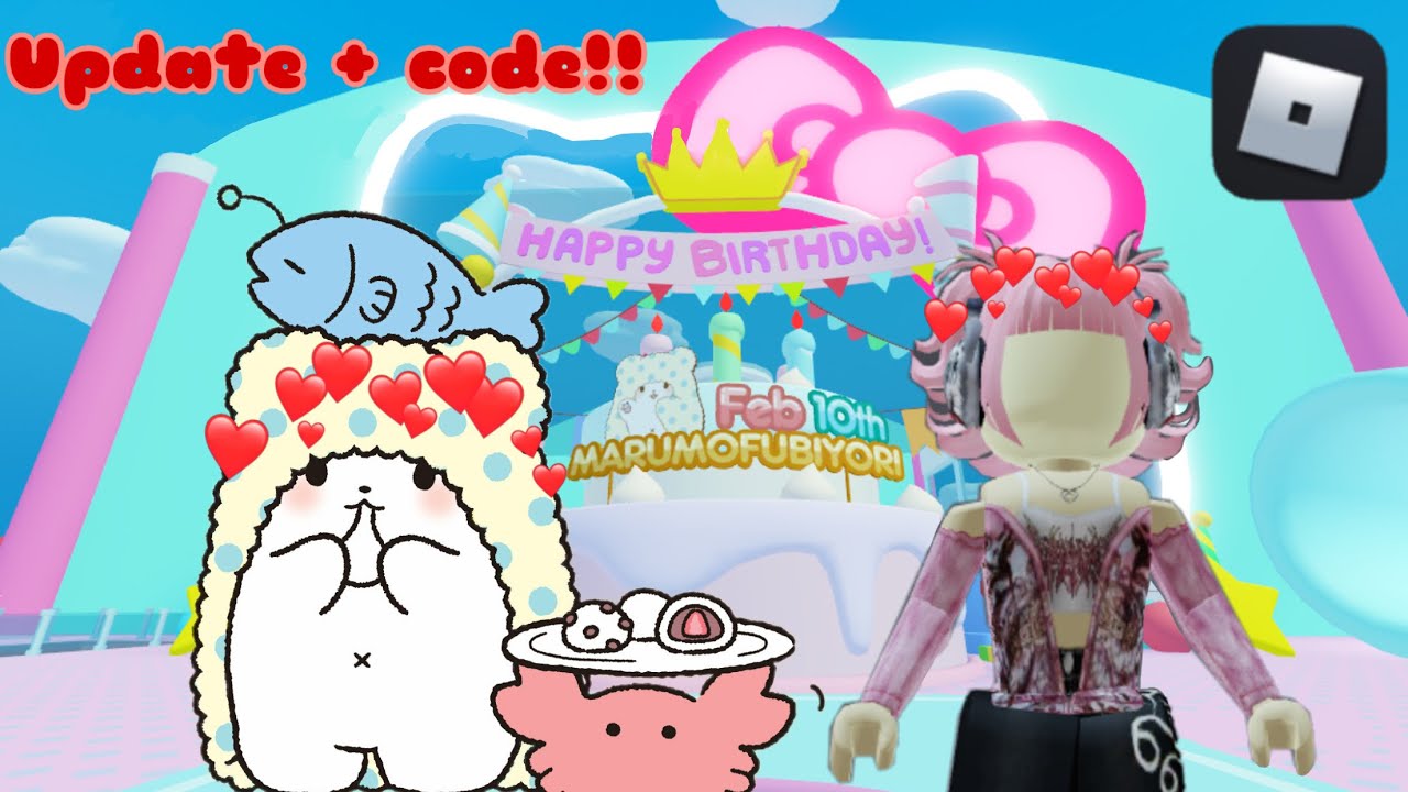 Marumofubiyori Bday Code + Valentines Day Update!! HKC Roblox - YouTube