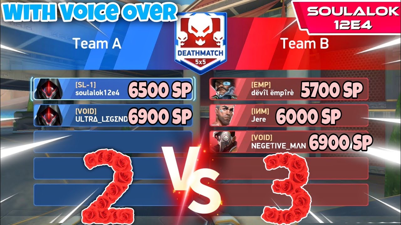 2 VS 3 🔥 | Epic Vs Challenge Against Three Badass Players | Mech Arena ...