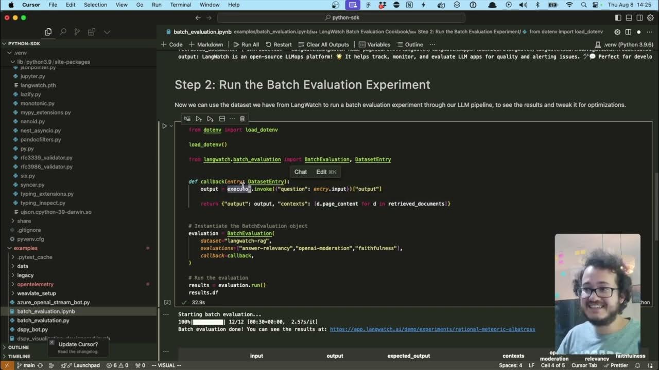 How to Run Batch Evaluations (Experiments) on any LLM pipeline with LangWatch - YouTube