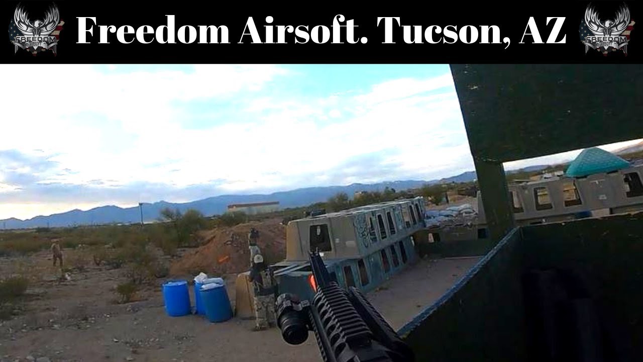 Freedom Airsoft: A Kids Point of View: Capture the Flag Gameplay 7/6 ...