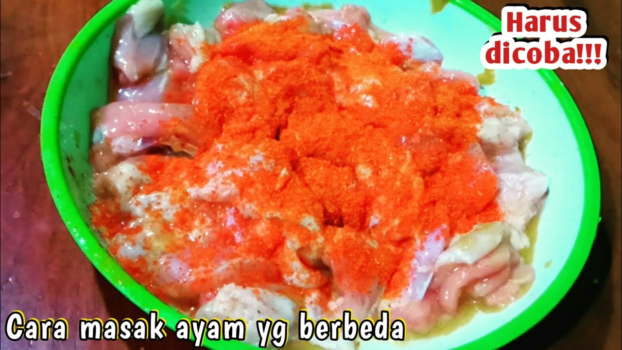 Resep ayam popcorn || Chicken popcorn recipe - YouTube