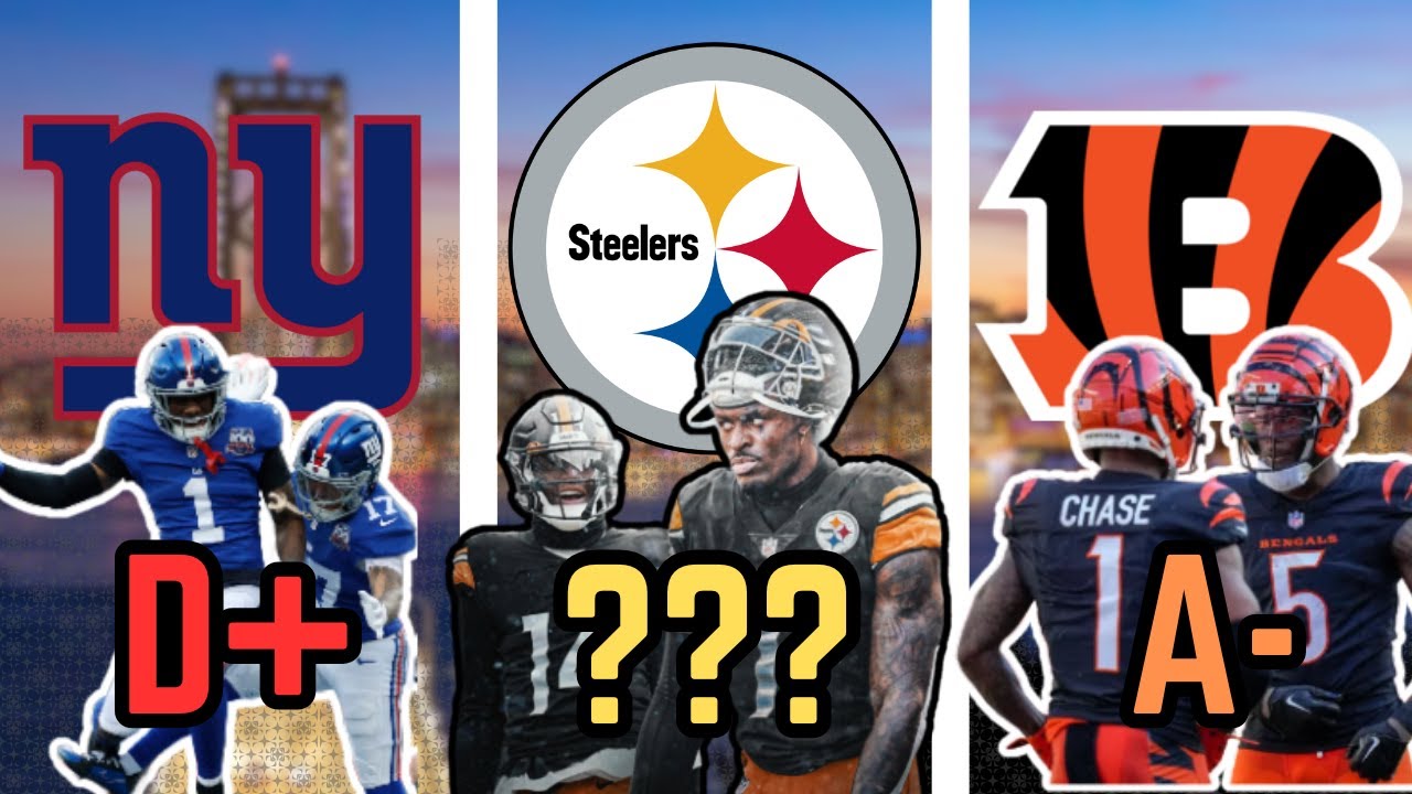 Ranking EVERY Wide Receiver Duo in the NFL | Tier List - YouTube