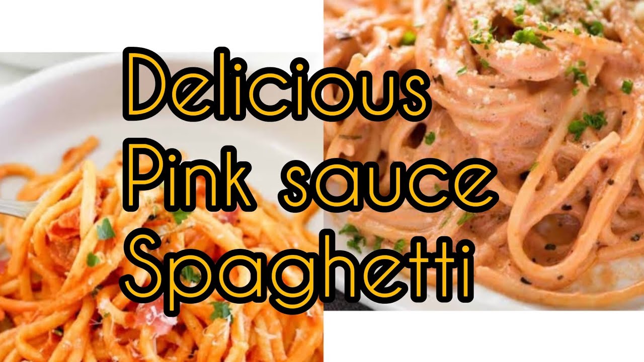 Easy Delicious Creamy Pink sauce Spaghetti/Pasta - YouTube