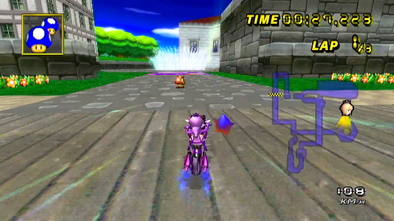 MKWii - Rosalina Flame Runner Texture (made by me) - YouTube