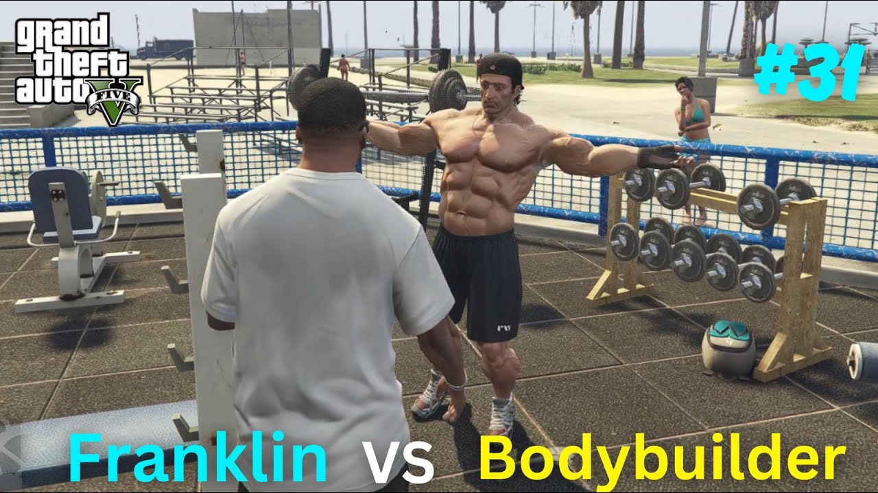 Franklin vs bodybuilder (The Multi Target Assassination) | GTA 5 ...