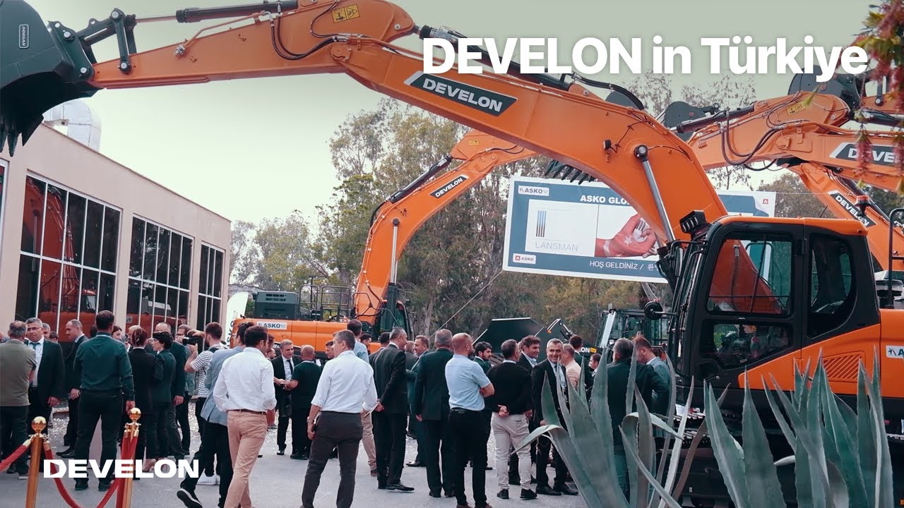 DEVELON Emerges: Unveiling in Türkiye - YouTube