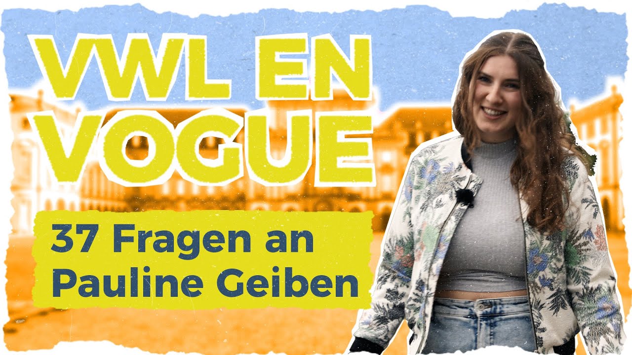 VWL EN VOGUE – 37 Fragen an die Mannheimer VWL-Alumna Pauline Geiben - YouTube