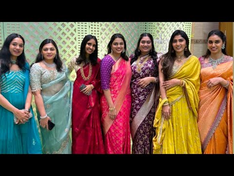 దిల్ రాజు గారింట్లో పెళ్ళి వేడుకలు ప్రభాస్ చెల్లెళ్ళ సందడి||Uppalapati ...