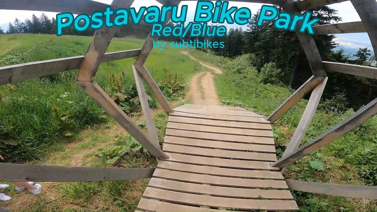 Bike Park Postavaru Blue line - YouTube