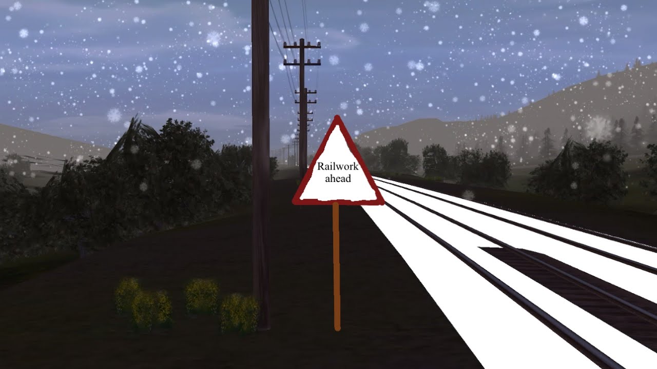 Rail work ahead (Trainz driver 2) - YouTube