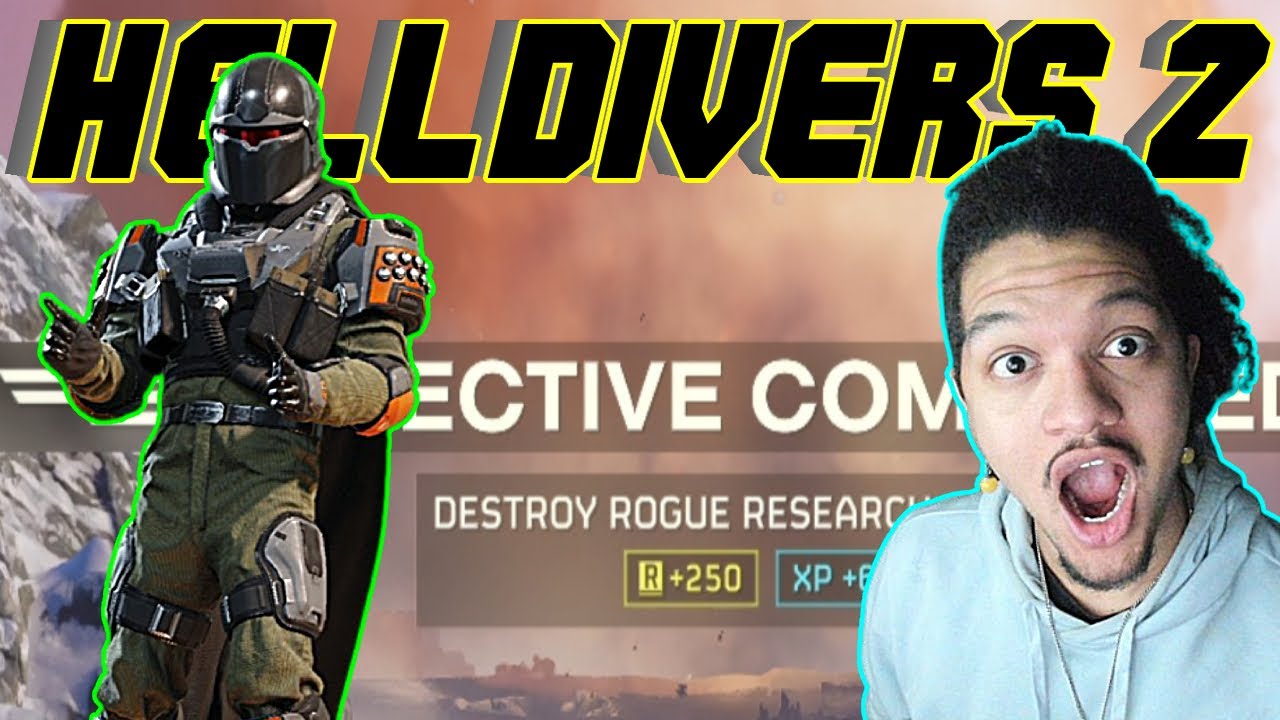 I Set Off a HELLBOMB While Exploring in Helldivers 2! - YouTube