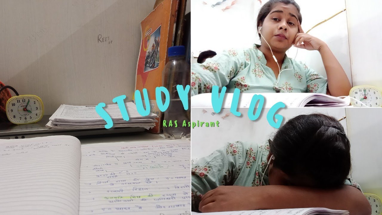 8am -8pm at laibry|| Ras study routine||Study vlog || ras aspirants ...