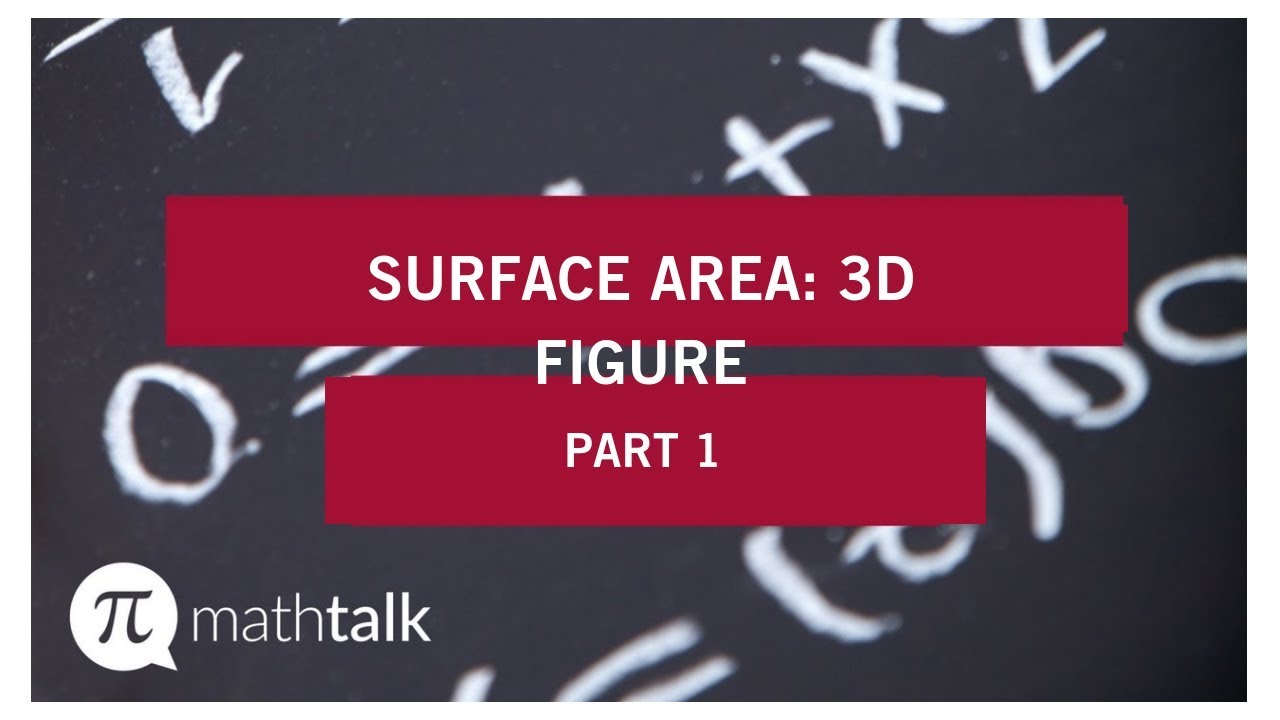 Surface Area of 3D Figure Part 1 - YouTube