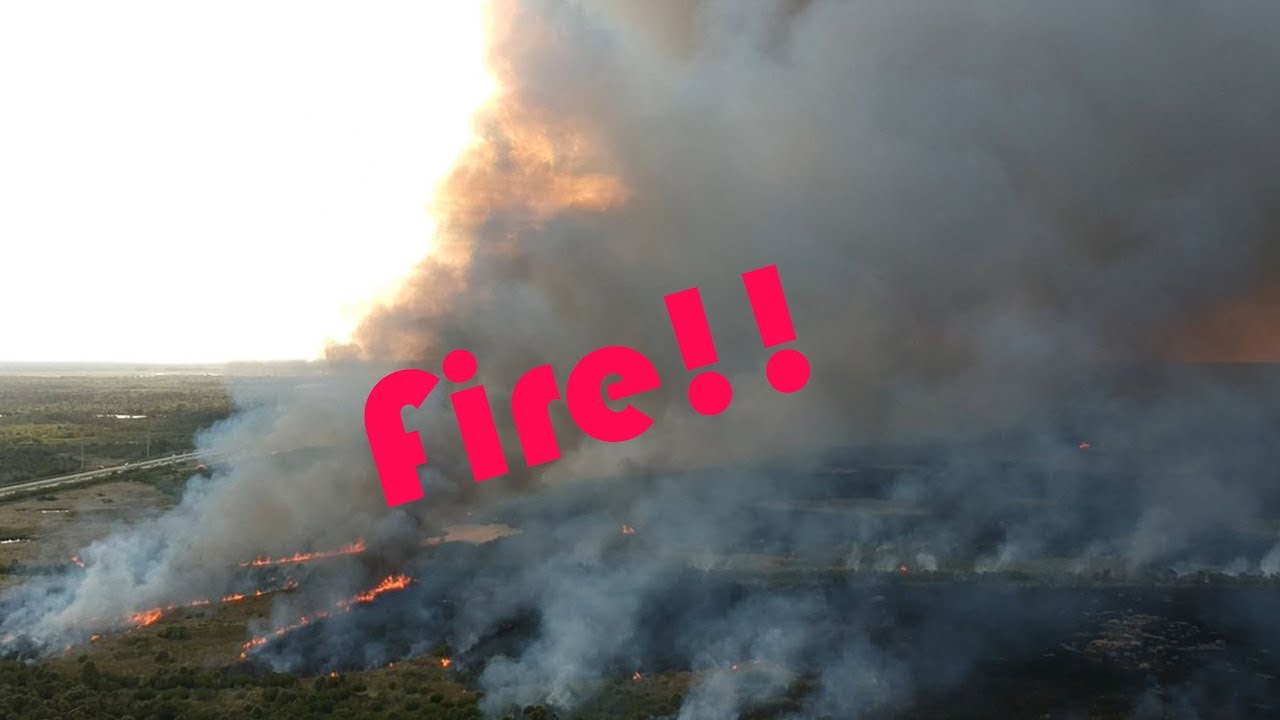 Fire In Titusville Florida! - YouTube