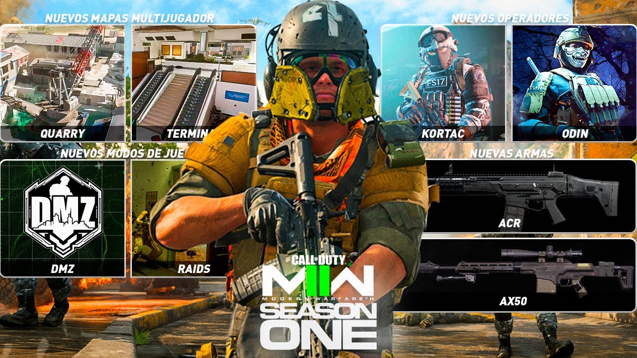 ASÍ ES LA TEMPORADA 1 CALL OF DUTY: MODERN WARFARE 2 - YouTube