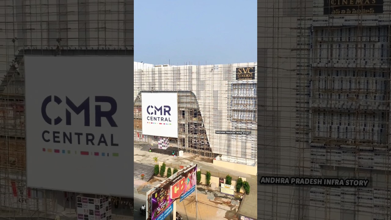 CMR Central Mall & SVC Multiplex opening soon in Eluru 😍#AndhraPradesh ...