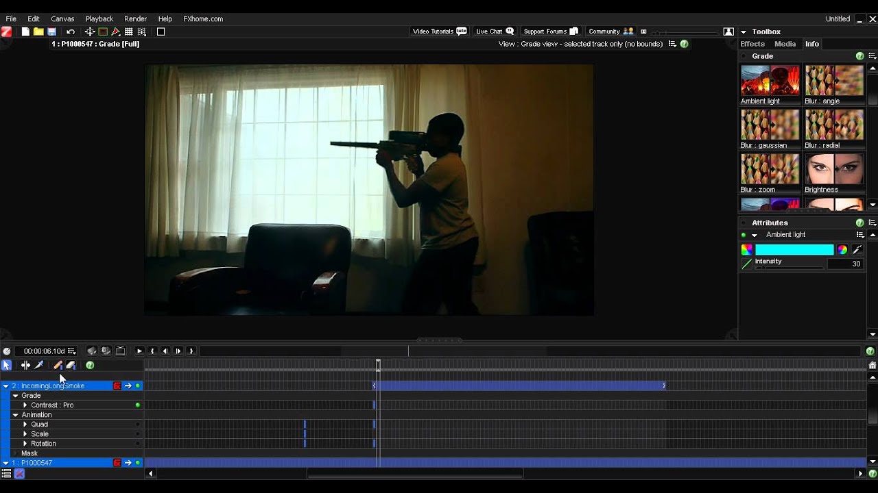 Rocket Launcher Effect Tutorial - YouTube