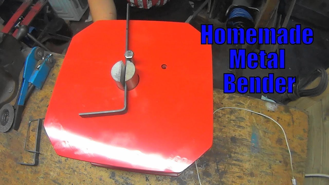 Homemade Metal Bender - YouTube