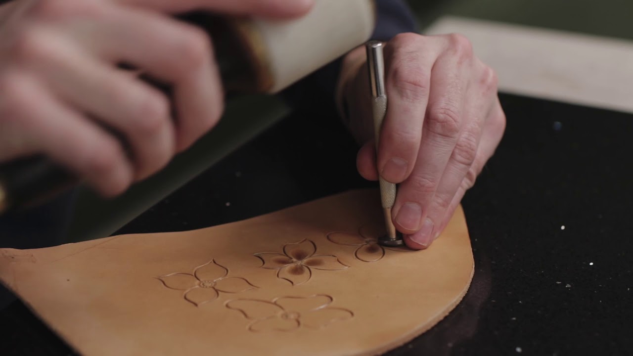 How to Tool Four Simple Flowers - YouTube