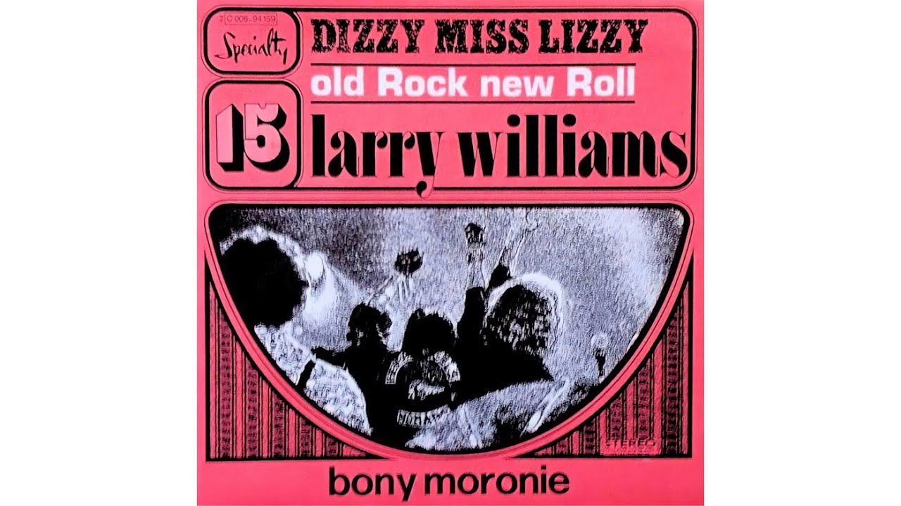 Larry Williams - Bony Moronie (1957) - YouTube