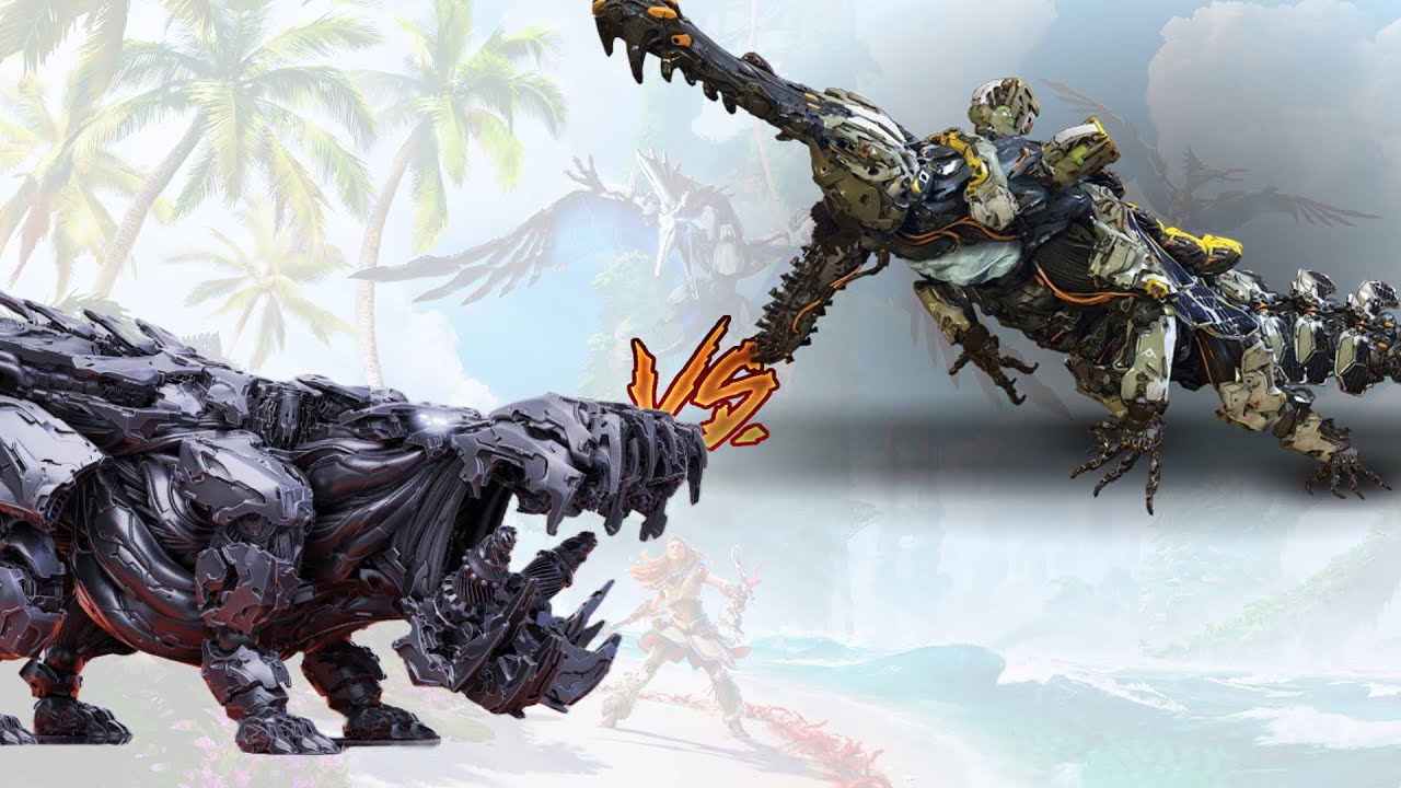 Widemaw VS Snapmaw - Horizon Forbidden West - YouTube