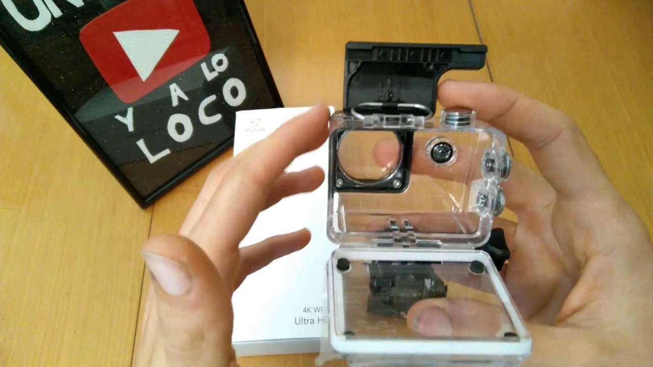 Review camara deportiva victure AC600 4K 20MP muy economica - YouTube
