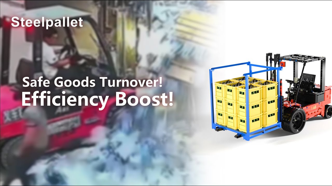 stack rack，stacking pallet racks Safe Goods s Turnover! Efficiency Boost！ - YouTube