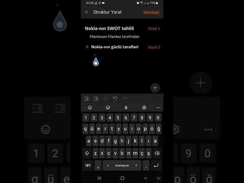 5 DƏQİQƏYƏ TELEFONDA SLAYD DÜZƏLT, MANIS !!