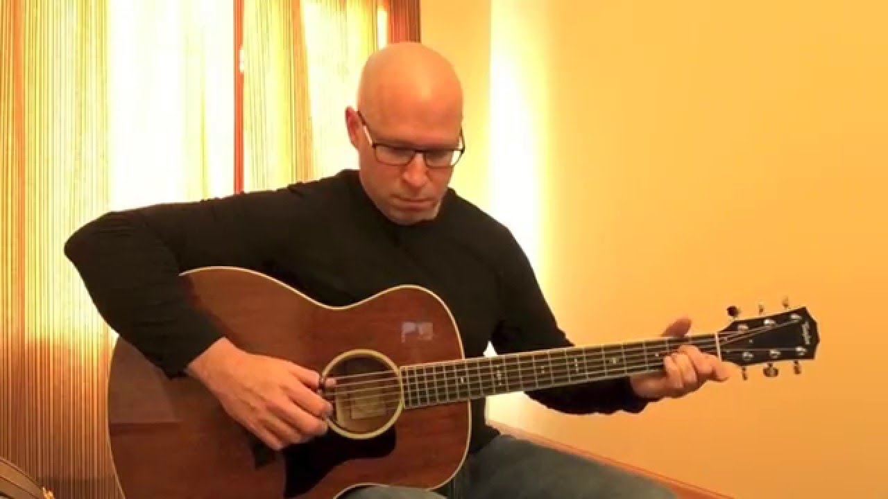 God Rest Ye Merry Gentlemen - Fingerstyle Guitar Instrumental performed ...