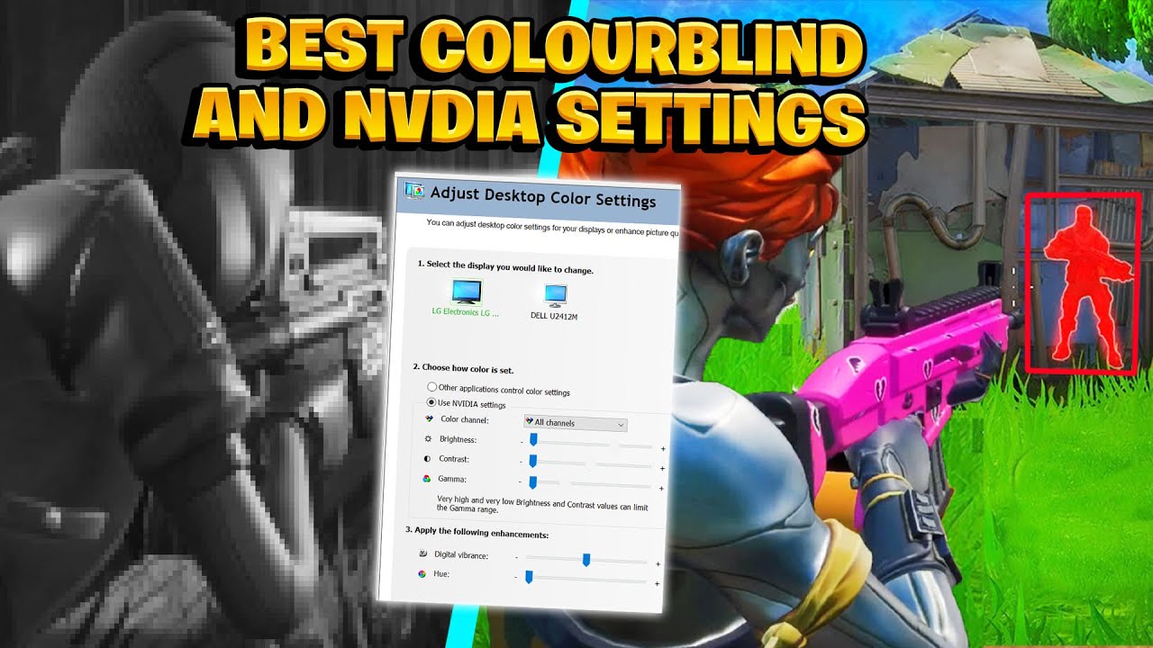 BEST Nvidia and Colourblind Settings for Season 5 (Storm+Boxfighting ...