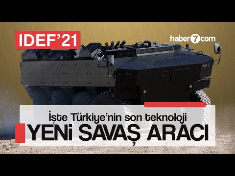 Türkiye’nin son teknoloji yeni savaş aracı! 8 tekerlekli ve Drone’lu | Yerli ve Milli Silahlar