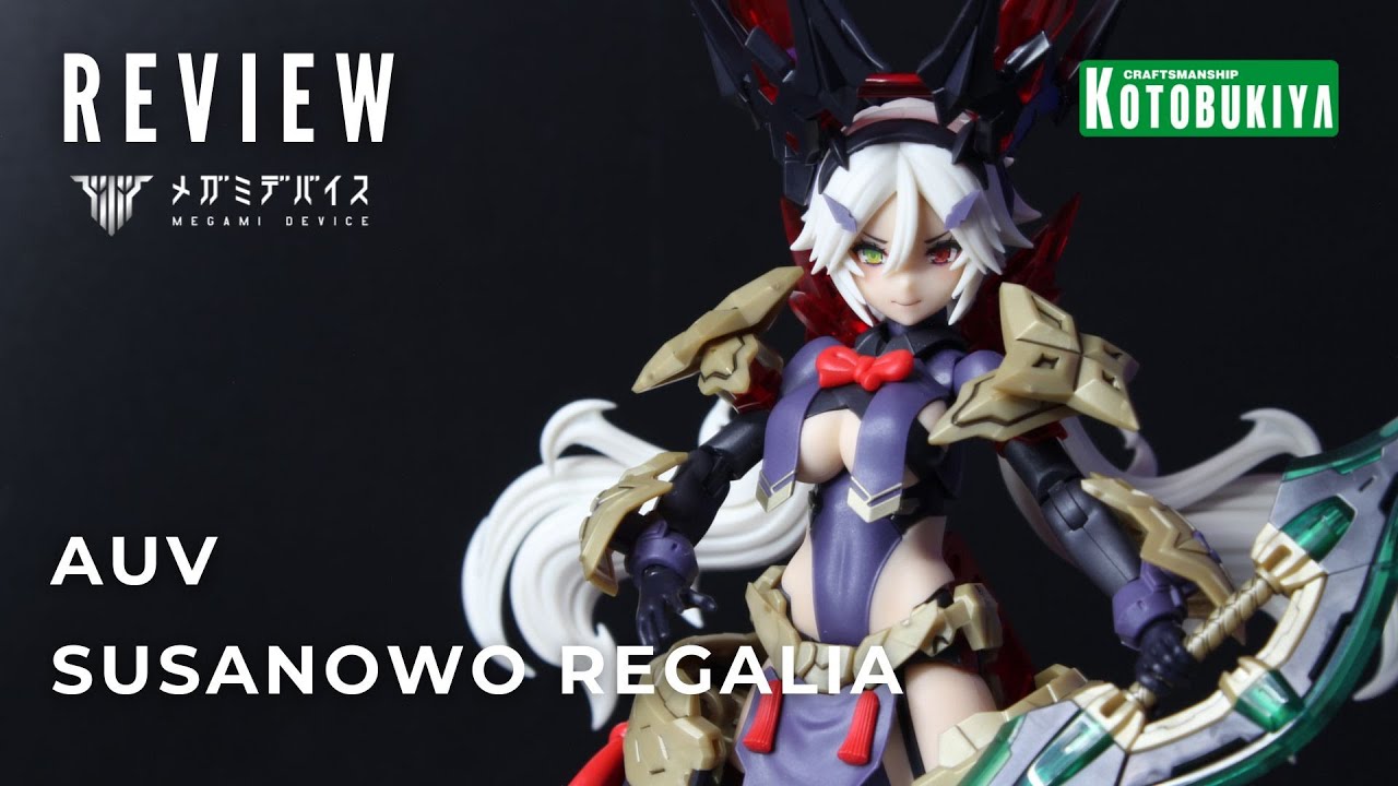 [ เปิดกล่อง + รีวิว ] Review Megami Device 16.2 AUV Susanowo Regalia - Kotobukiya - YouTube