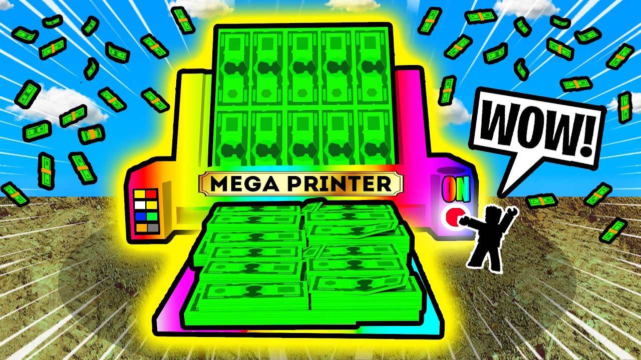 Unlocking MAX LEVEL MONEY PRINTER in Millionaire Empire! - Roblox - YouTube