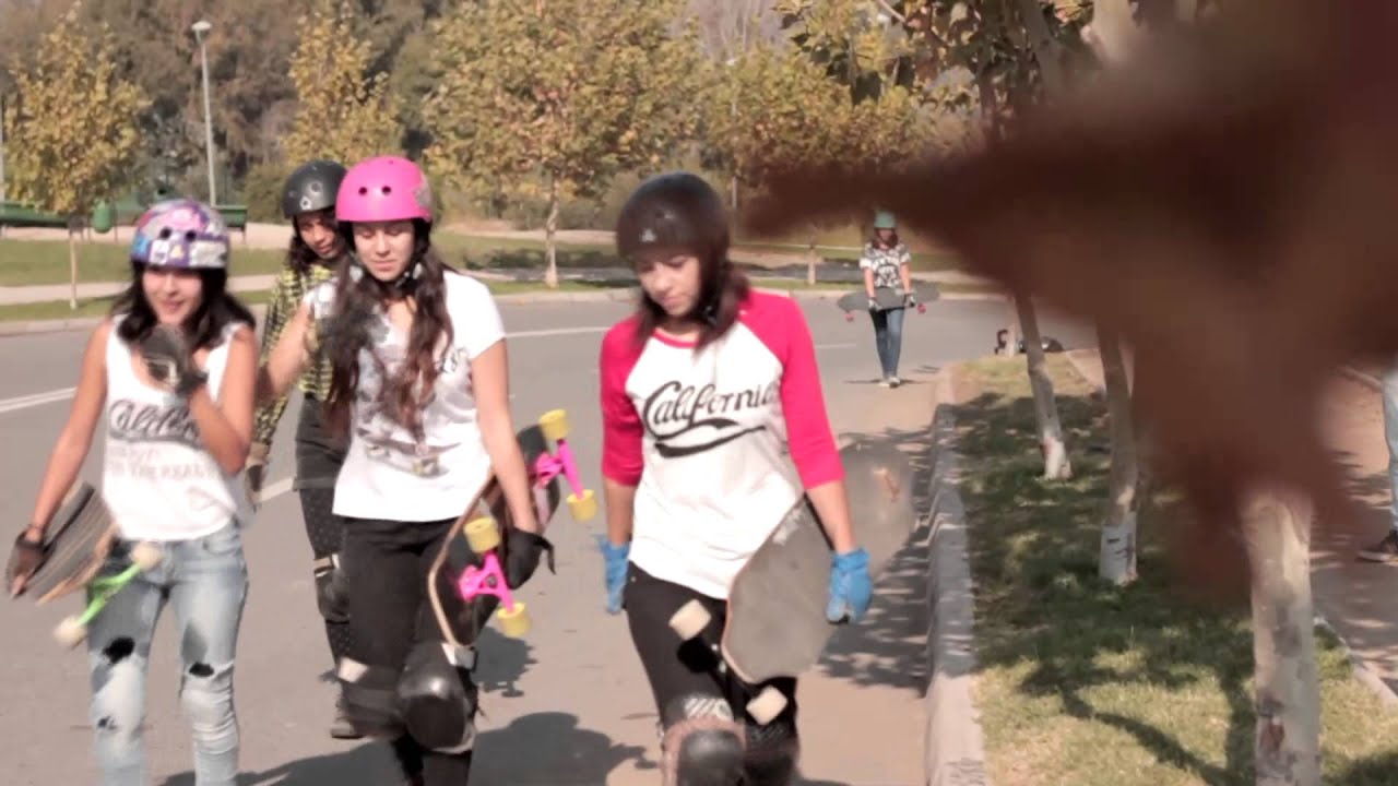 Longboard Girls Crew Chile / Full HD 2015 - YouTube